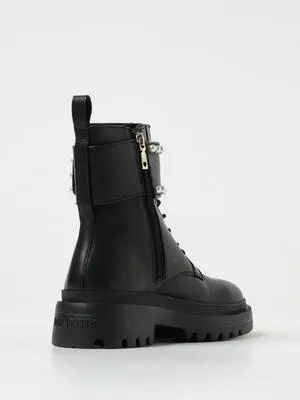 Moschino Embellished Combat Boots