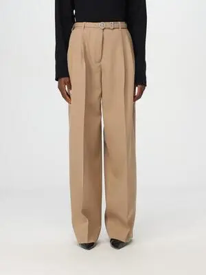 JIL SANDER Tailored Wide Leg Trousers - Beige