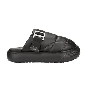 Puma Silver Tone Mules Clogs For Women