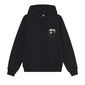 StÜssy 8 Ball Hood - Black