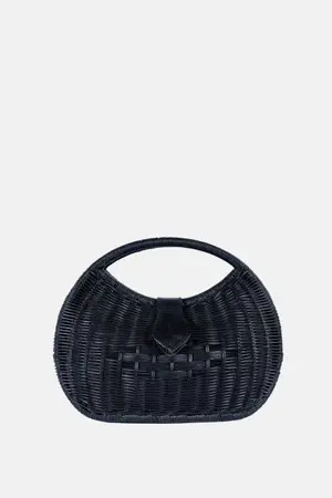 JELAVU Artemis Medium Satchel Bag - Black