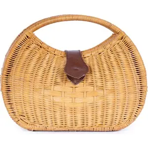 JELAVU Artemis Medium Satchel Bag - Natural