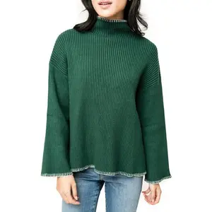 Gibsonlook Trimmed Sweaters For Women