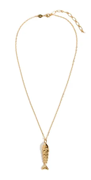 Anni Lu Fish Pendant Necklace