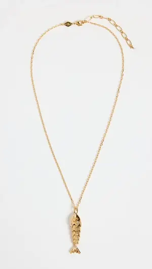 Anni Lu Fish Pendant Necklace
