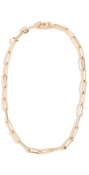 Jenny Bird Andi Slim Chain Necklace - High Polish Gold