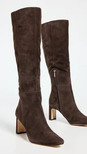 Sam Edelman Sylvia Boots - Chocolate Brown