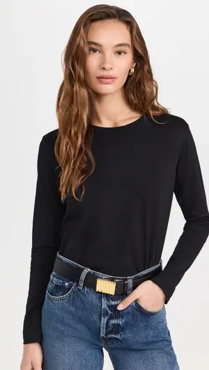 Sold Out NYC Long Sleeve Crewneck Tee - Black