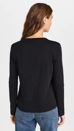 Sold Out NYC Long Sleeve Crewneck Tee - Black