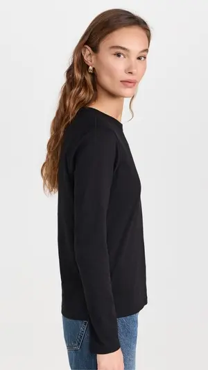 Sold Out NYC Long Sleeve Crewneck Tee - Black