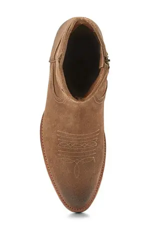 THE FRYE COMPANY Austin Western Leather Boots - Dark Ash