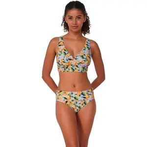 SUNSETS Elsie Bikini Swimsuit Top Dd Cup - Clementine