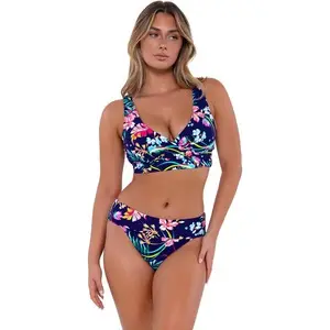SUNSETS Elsie Bikini Swimsuit Top DD Cup Island Getaway
