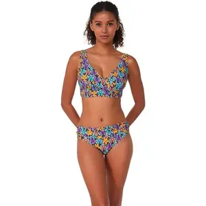 SUNSETS Elsie Bikini Swimsuit Top DD Cup Trellis Blooms