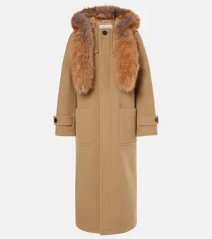 Women's Faux Fur Trim Coats