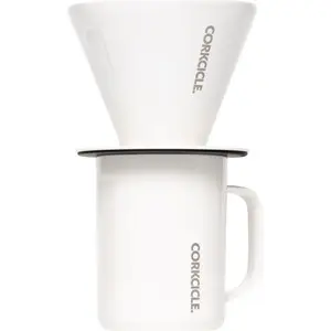 CORKCICLE 16-ounce Pour Over Set - Oatmilk