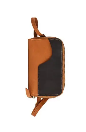 SAREP + ROSE Large Zip-around Crossbody Wallet Bag