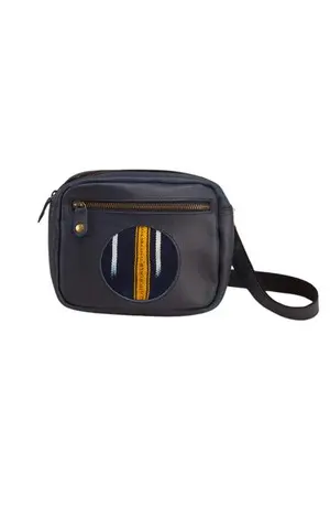 SAREP + ROSE Heli Convertible Leather Crossbody Belt Bag