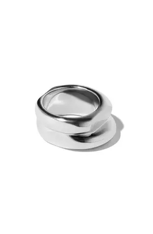 JENNIFER FISHER Jennifer Fisher City Link Ring Silver