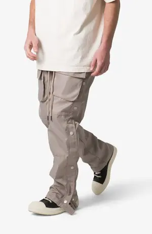 Mnml Side Snap Nylon Cargo Pants