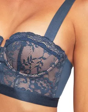 ADORE ME Temperance Contour Balconette Bra - Dark Blue