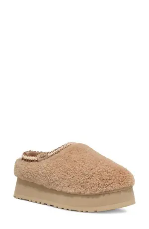 UGG Tazz Maxi Curly Genuine Shearling Platform Slipper
