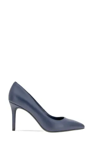 Bcbgmaxazria Bissha Pointed-toe Pumps - Navy