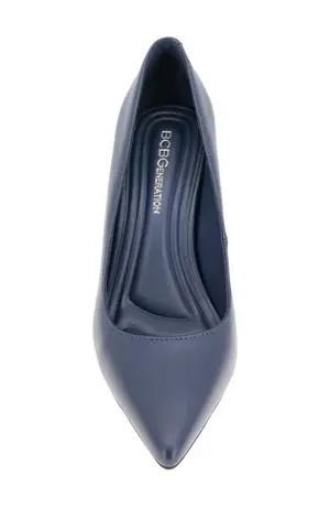 Bcbgmaxazria Bissha Pointed-toe Pumps - Navy