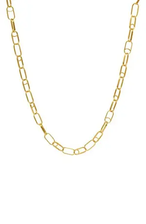 DEAN DAVIDSON Crosby Link Statement Necklace - Gold