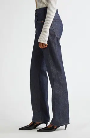 Bite Studios Curved Organic Cotton Straight Leg Jeans