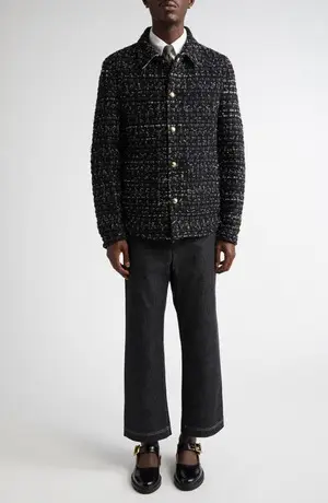 Thom Browne Unconstructed Straight-leg Jeans