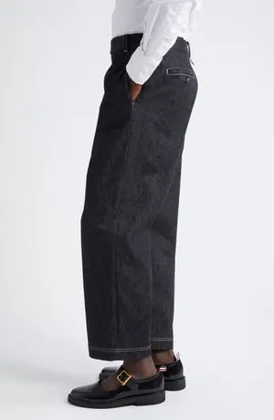 Thom Browne Unconstructed Straight-leg Jeans