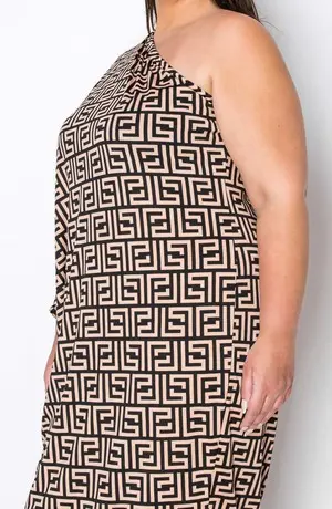L I V D Persephone One-shoulder Dress