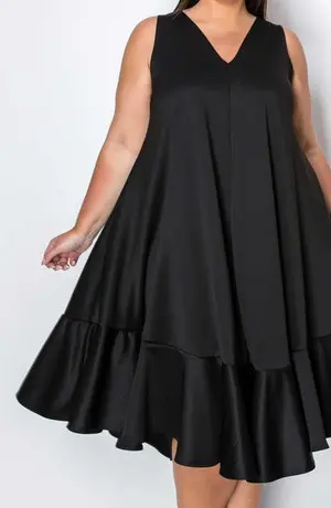 L I V D Simone Pocket Stretch Sleeveless A-line Dress