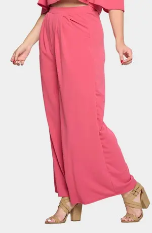L I V D Rachel Pocket High Waist Wide Leg Pants