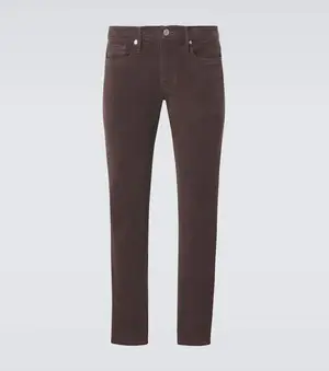 FRAME Mid-rise Slim Pants