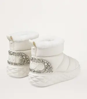 JIMMY CHOO Xan Embellished Ankle Boots