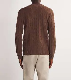 Polo Ralph Lauren Cashmere Cable-knit Sweater
