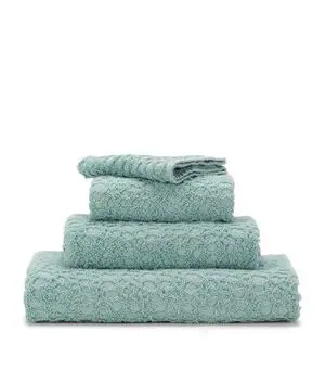 ABYSS & HABIDECOR Egyptian Cotton Lodge Bath Sheet - Blue