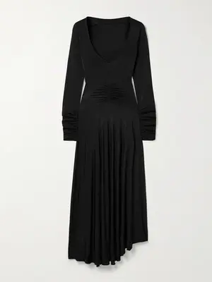 Acne Studios Ruched Maxi Dress