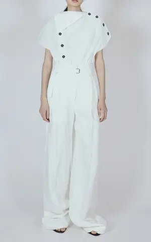 Proenza Schouler Zion Grommet-embellished Top