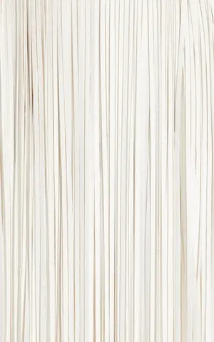 Proenza Schouler Phia Fringed Leather Silk Skirt
