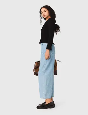Maje 2-in-1 Striped Openwork Knit Cardigan And Camisole Set - Black