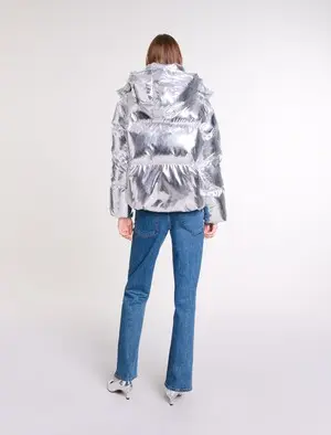 Maje Hooded Puffer Jacket