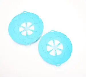 KOCHBLUME Set Of 2 Spill Stopper Lids - One-color