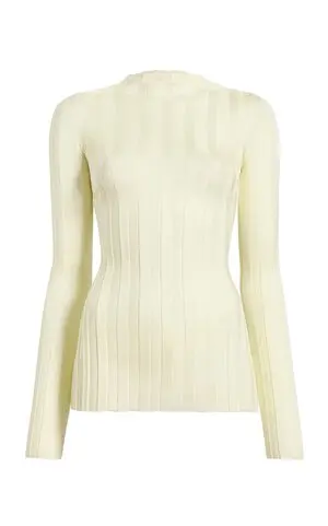 Women's Ribbed Knit Blouses