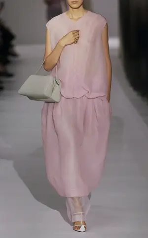 Khaite Noah Organza Midi Dress