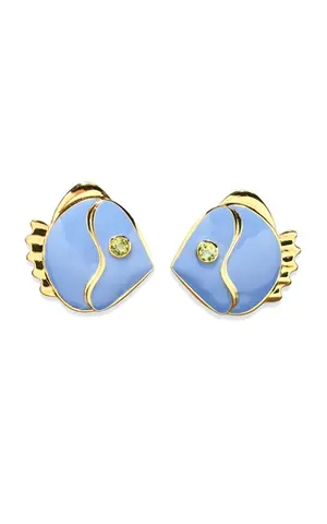 LIZZIE FORTUNATO Mikuni Stud Earrings