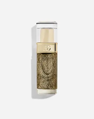 Dolce & Gabbana Sf Aw24 Nailed Gold Legend 03 Legend - Clear Base With Golden Glitter
