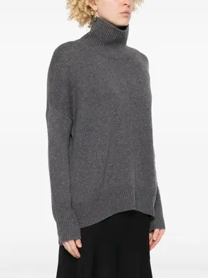 LISA YANG Heidi Cashmere Sweater - Grey